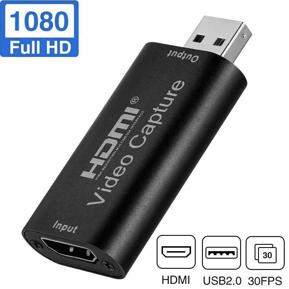 HDMI to USB Video Capture Card 1080P Recorder Phone Game Video Live ...