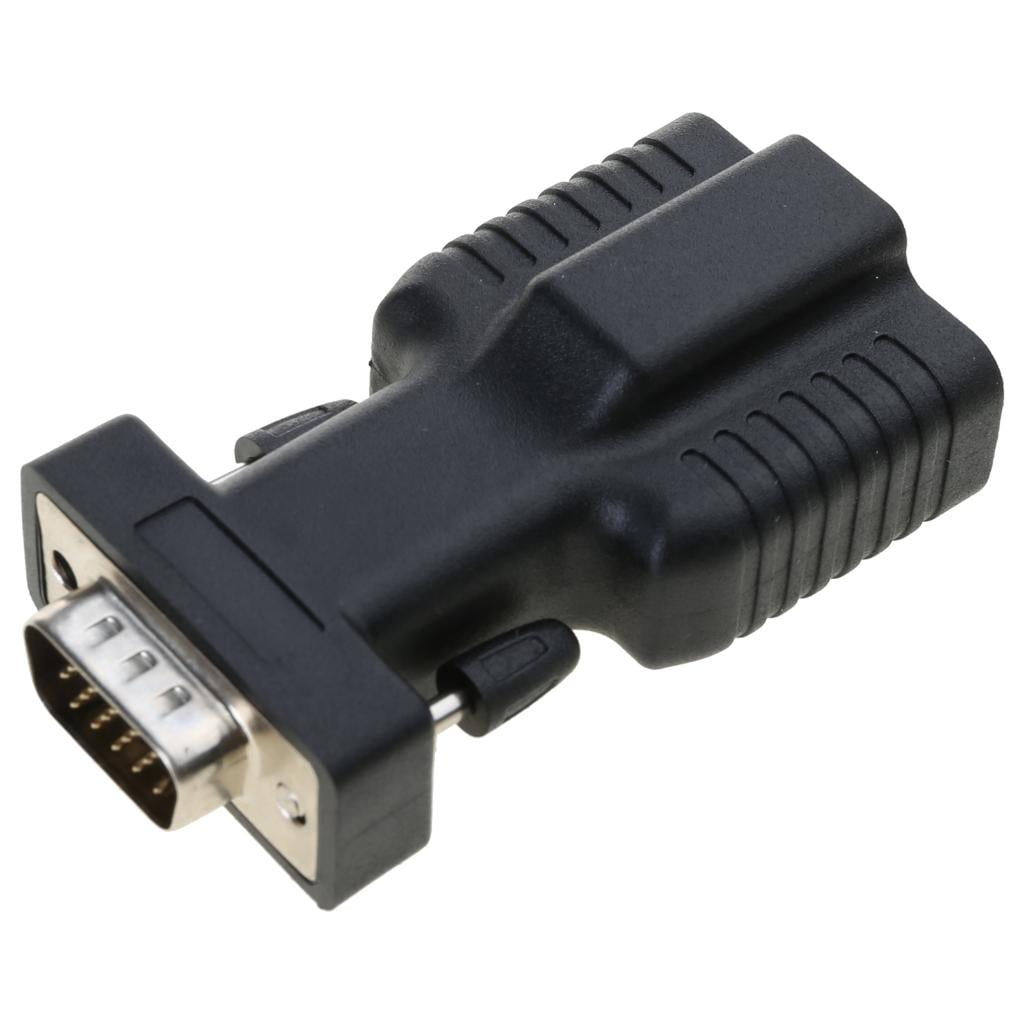 HDMIcompatible Female to VGA Male Converters 3.5mm Cable Adapter ...