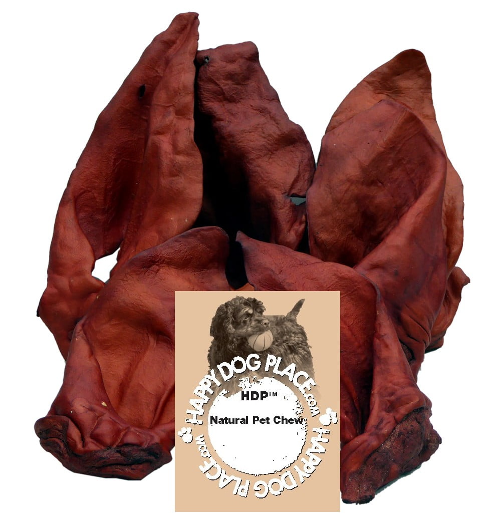 HDP Beef Cow Ears JUMBO Flavor:Smoked Size:Pack of 50 - Walmart.com