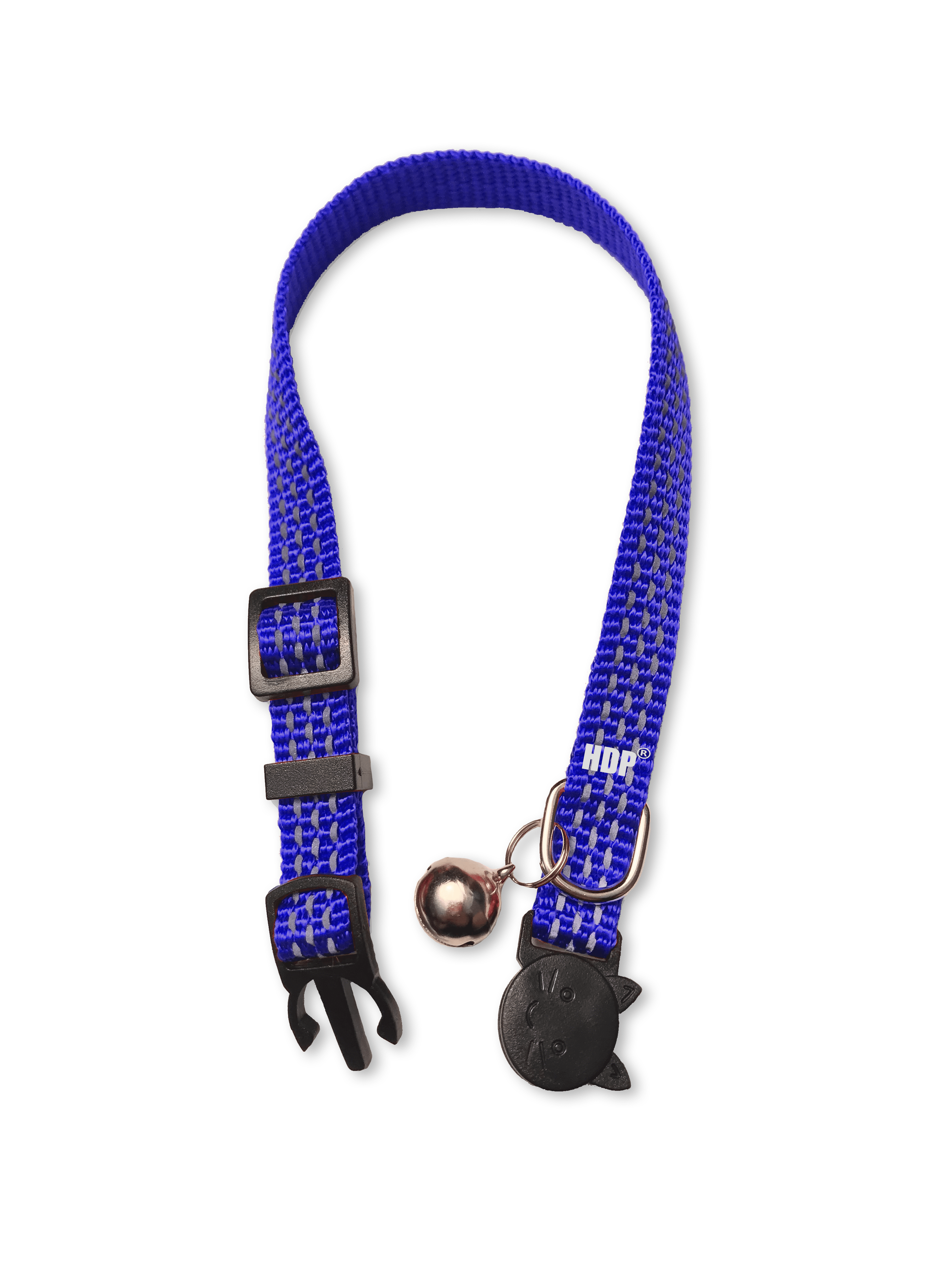HDP Breakaway Reflective Cat Collars Color:Blue - Walmart.com