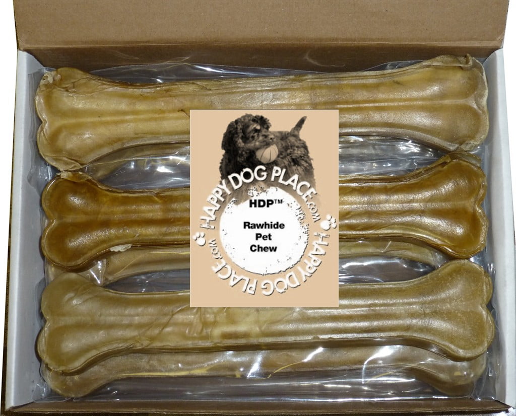 HDP Premium Pressed Rawhide Bones 12" Size:Pack of 10 - Walmart.com