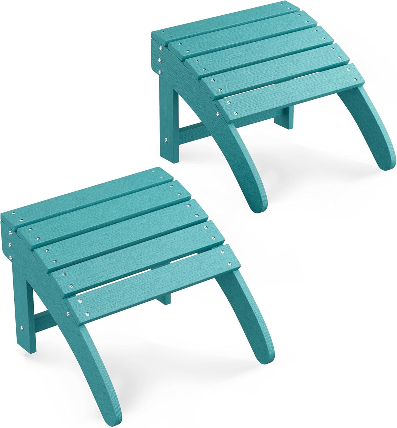 HDPE Adirondack Ottoman Footrest for Adirondack Chair, Weatherproof ...