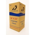 HDPE Clear Film Rolls, 18" x 24", 4 Rolls, 250/roll, Food Storage ...