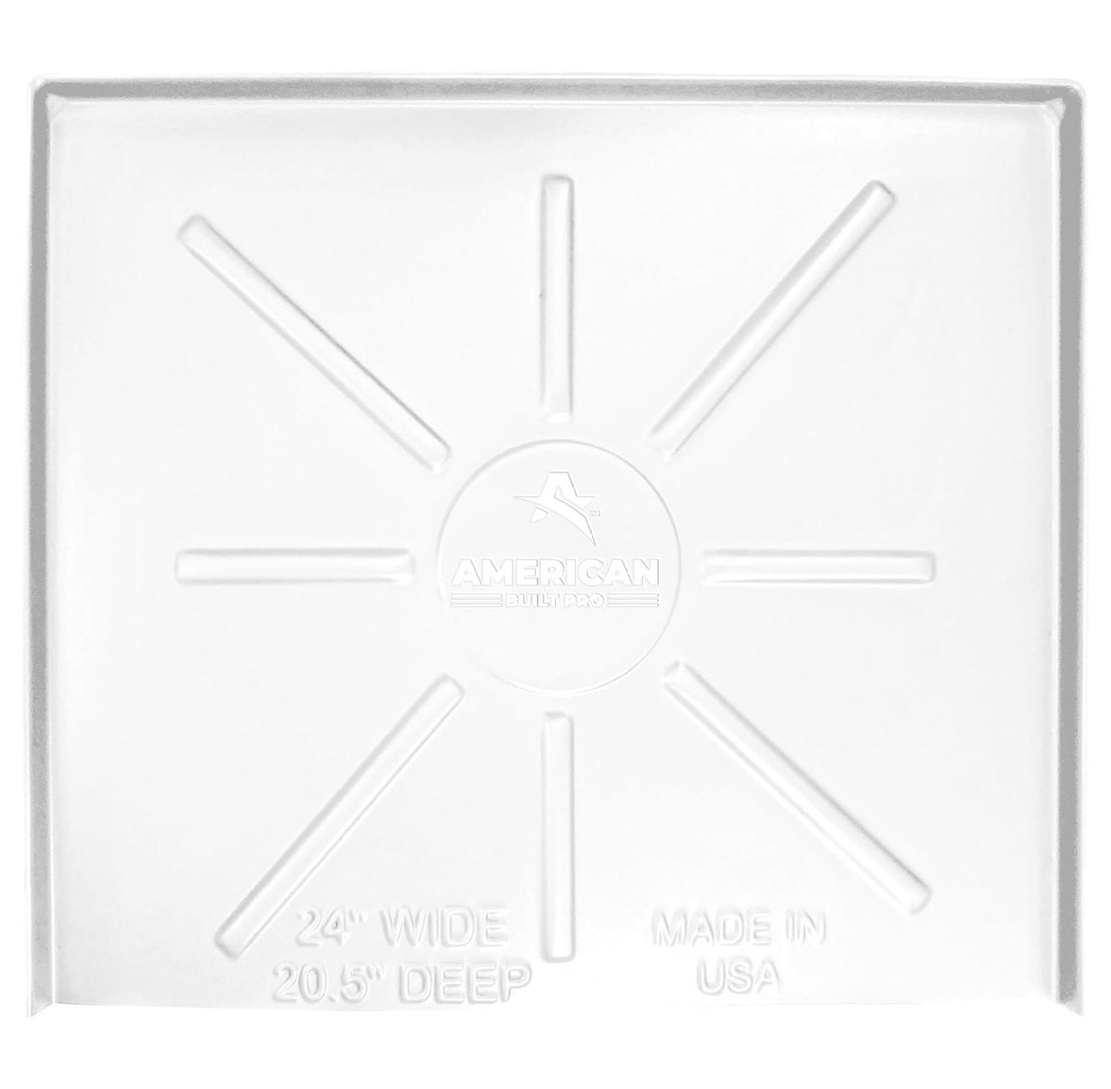 HDPE Dishwasher Drain Pan - Open-Ended Dishwasher Leak Pan - Directs ...