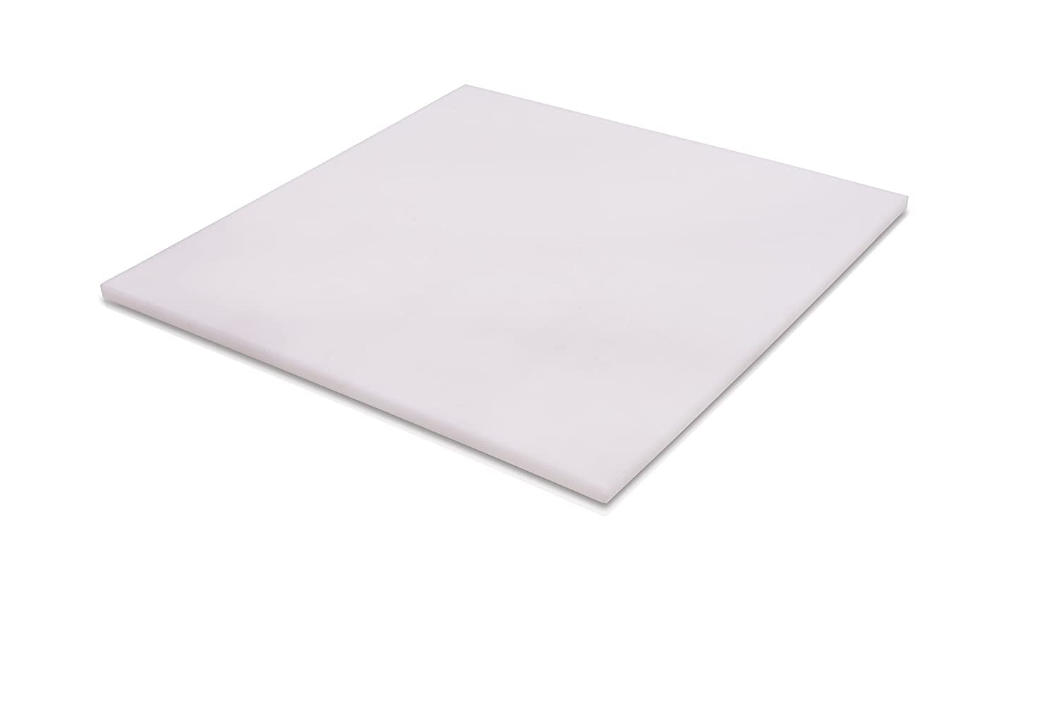 HDPE (High Density Polyethylene) Plastic Sheet 1/8" x 24" x 48” White ...
