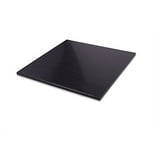 HDPE (High Density Polyethylene) Plastic Sheet 1" x 24" x 24” Black ...