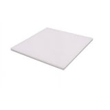 HDPE (High Density Polyethylene) Plastic Sheet 3/8" x 12" x 24" Natural ...