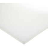 HDPE Polyethylene Sheet, Smooth, UL 94HB, Translucent White, 1/2" Thick ...