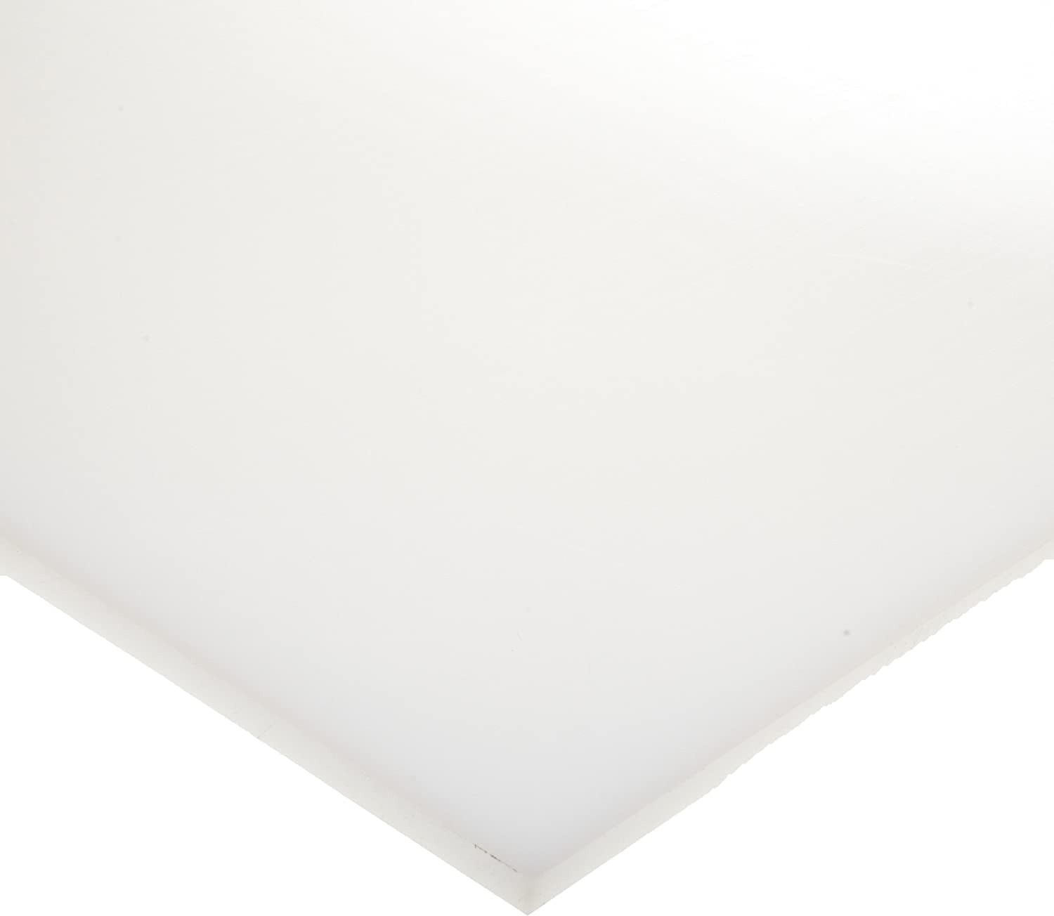 HDPE Polyethylene Sheet, Smooth, UL 94HB, Translucent White, 1/8" Thick ...