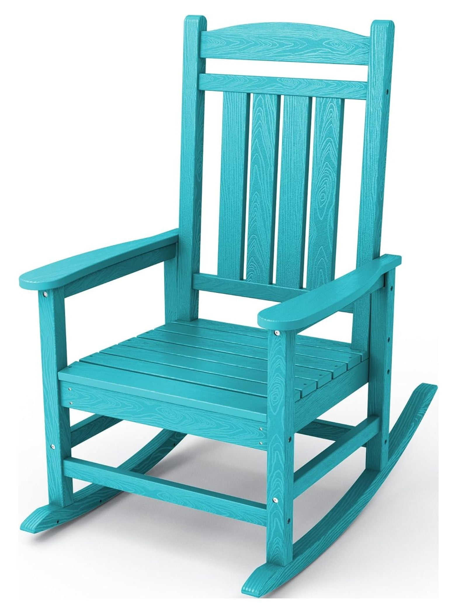 HDPE Rocking Chairs Outdoor, Patio Rocking Chairs with 330lbs Support ...