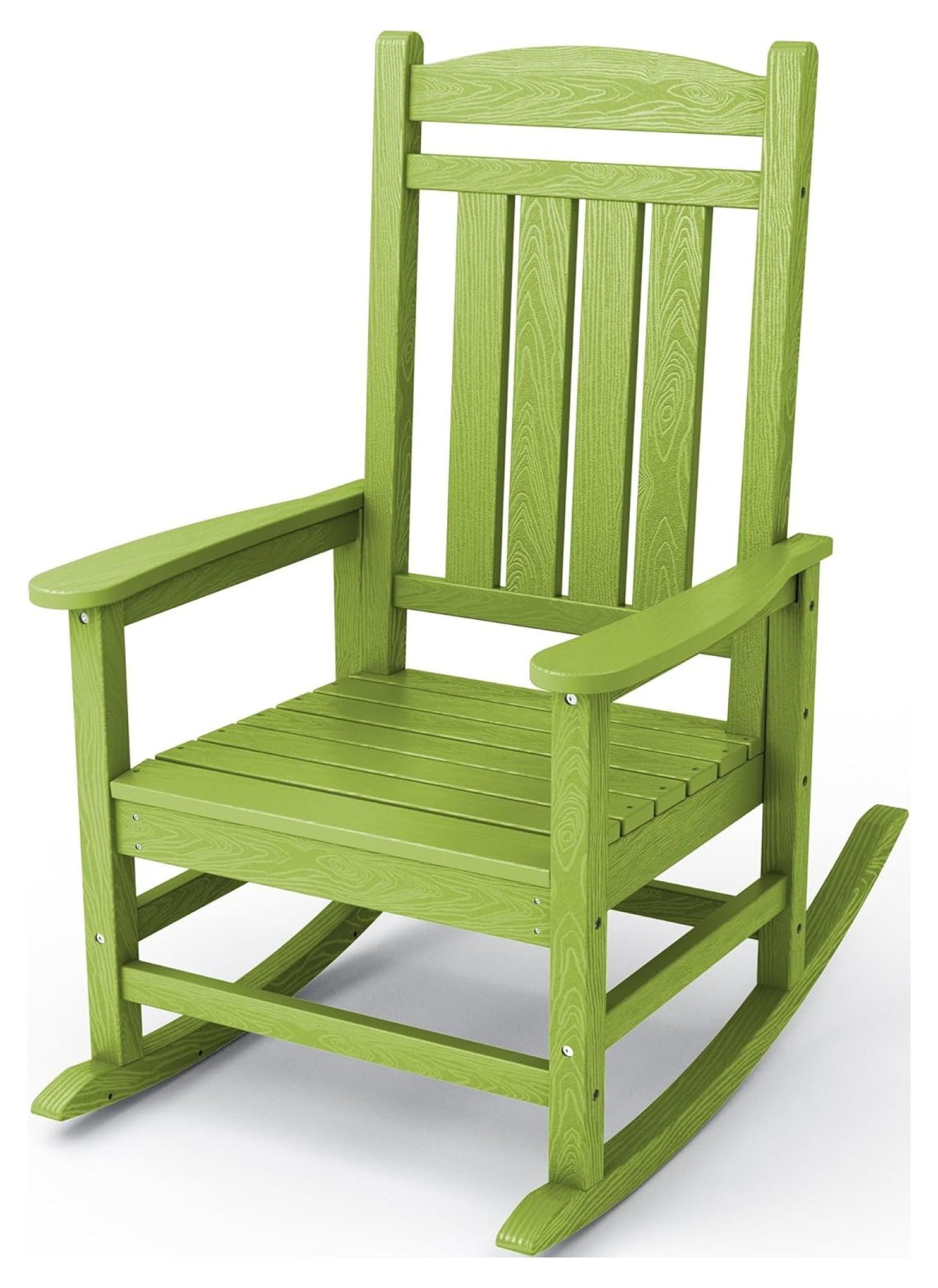 HDPE Rocking Chairs Outdoor, Patio Rocking Chairs with 330lbs Support ...