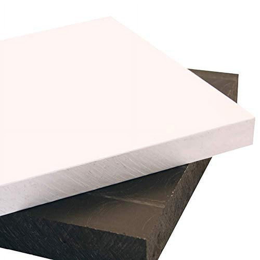 HDPE Sheet High Density Polyethylene - Plastic Sheet 1/2" Thick 12 ...
