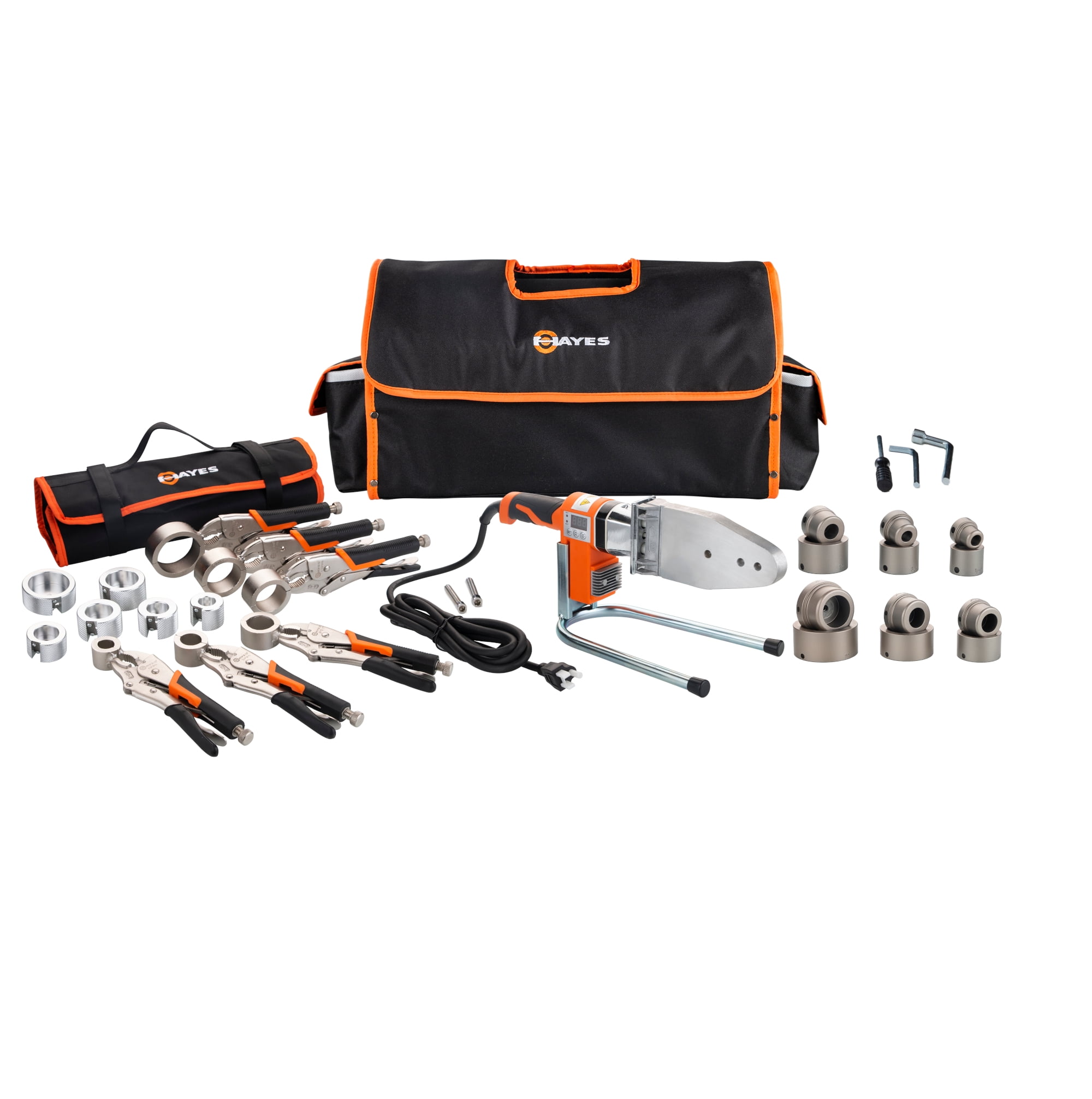 HDPE thermoplastic pipe fusion socket welder complete Kit (2 in ...