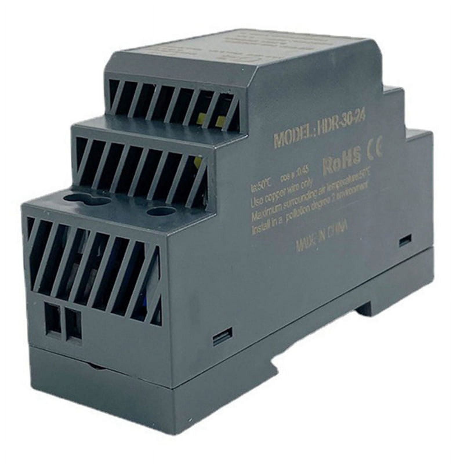 HDR-30-24 Ultra Slim Step Shape DIN Rail Power Supply Short Circuit ...