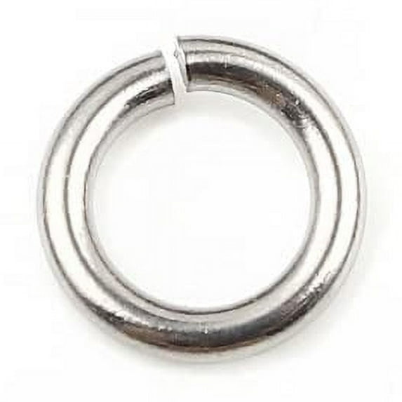 HDSupplies 100 Pieces - 304 Stainless Steel Jump Rings - 8mm - 15 Gauge ...