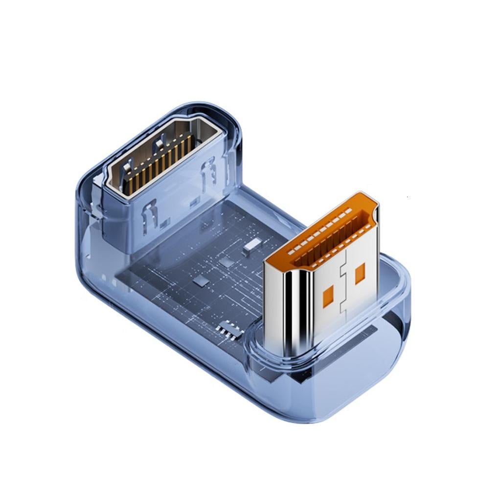 HDTV Female to Male Adapters 90 Degree Angled Connectors for 8K60Hz ...