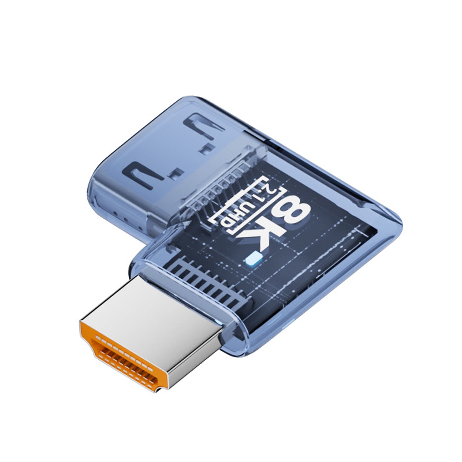 HDTV Female to Male Right Angled Adapters Supporting 8K60Hz 4K120Hz ...