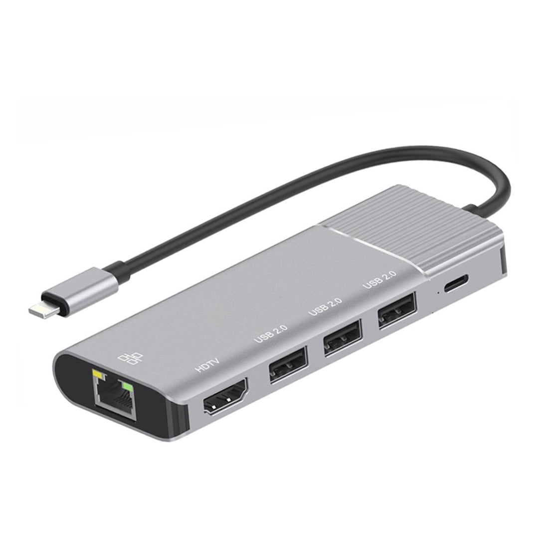HDTV HDMI 6-in-1 Adapter USB Hub for iPad Air 10.5" (2019 3rd Gen ...