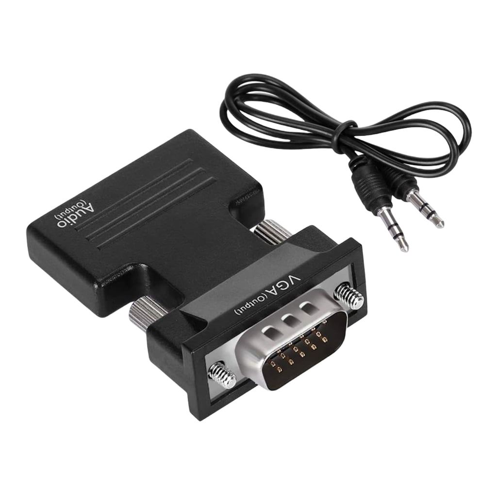 HDTV to VGA Adapter VGA Male to HDTV Female Converters Dongle for ...
