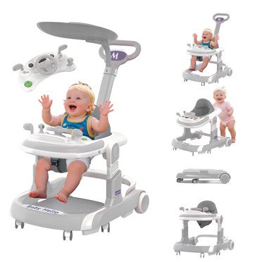 Dream On Me Baby Steps Activity Walker & Rocker, Easy to Fold Baby ...