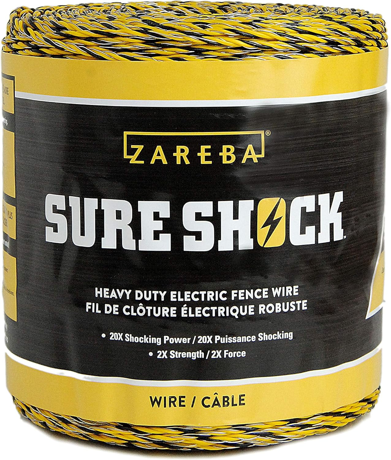 HDW1320YA-Z Heavy-Duty Sure Shock Aluminum Polywire, PVC-Coated ...