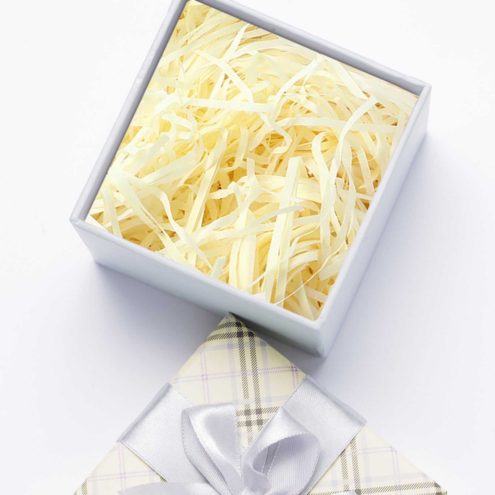 HDWUEN 0.44lb/Pack Crinkle Cut Paper Shred Filler White Crinkle Paper ...