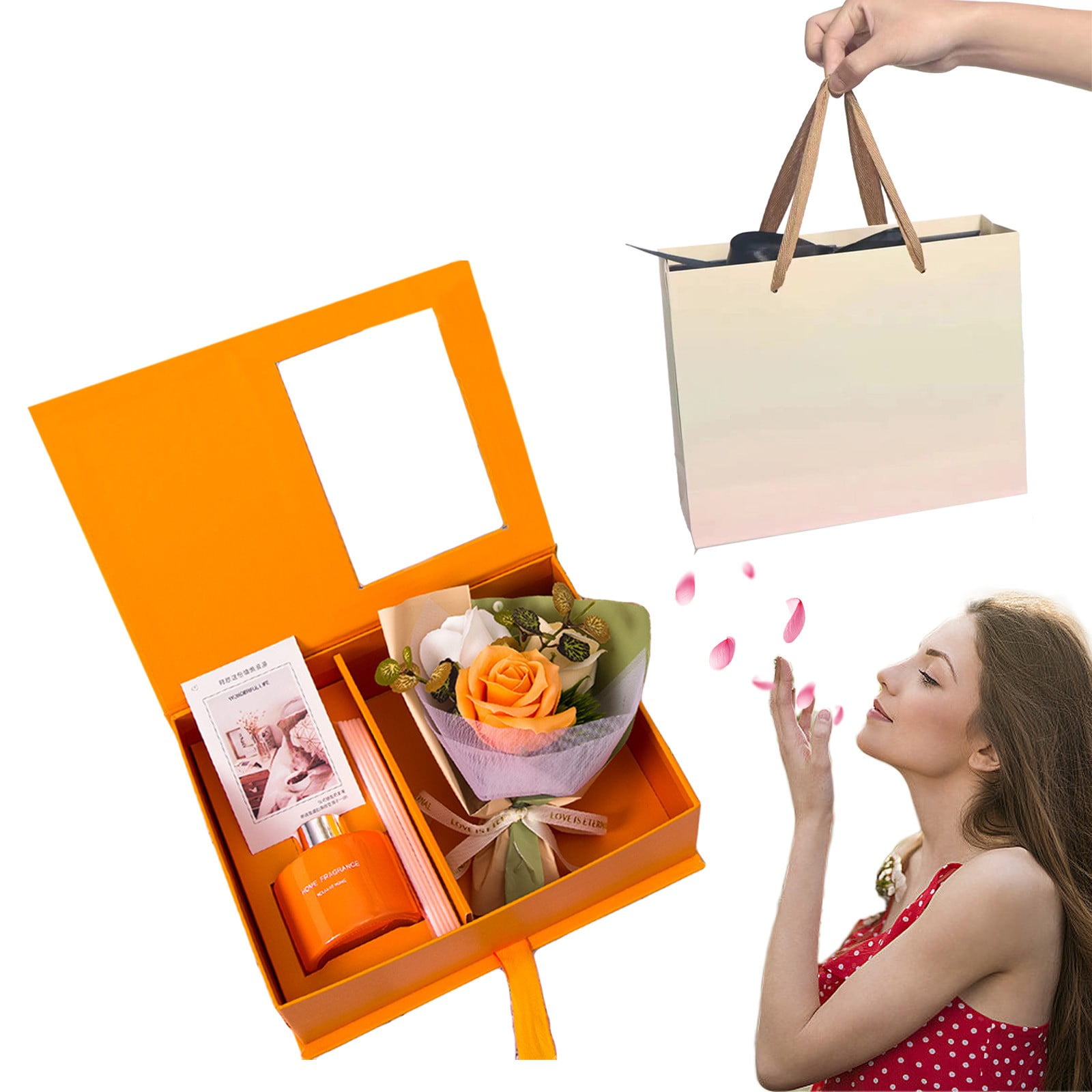 HDWUEN Aromatherapy Oils Gift Box Home Fragrance for Valentine's Day ...