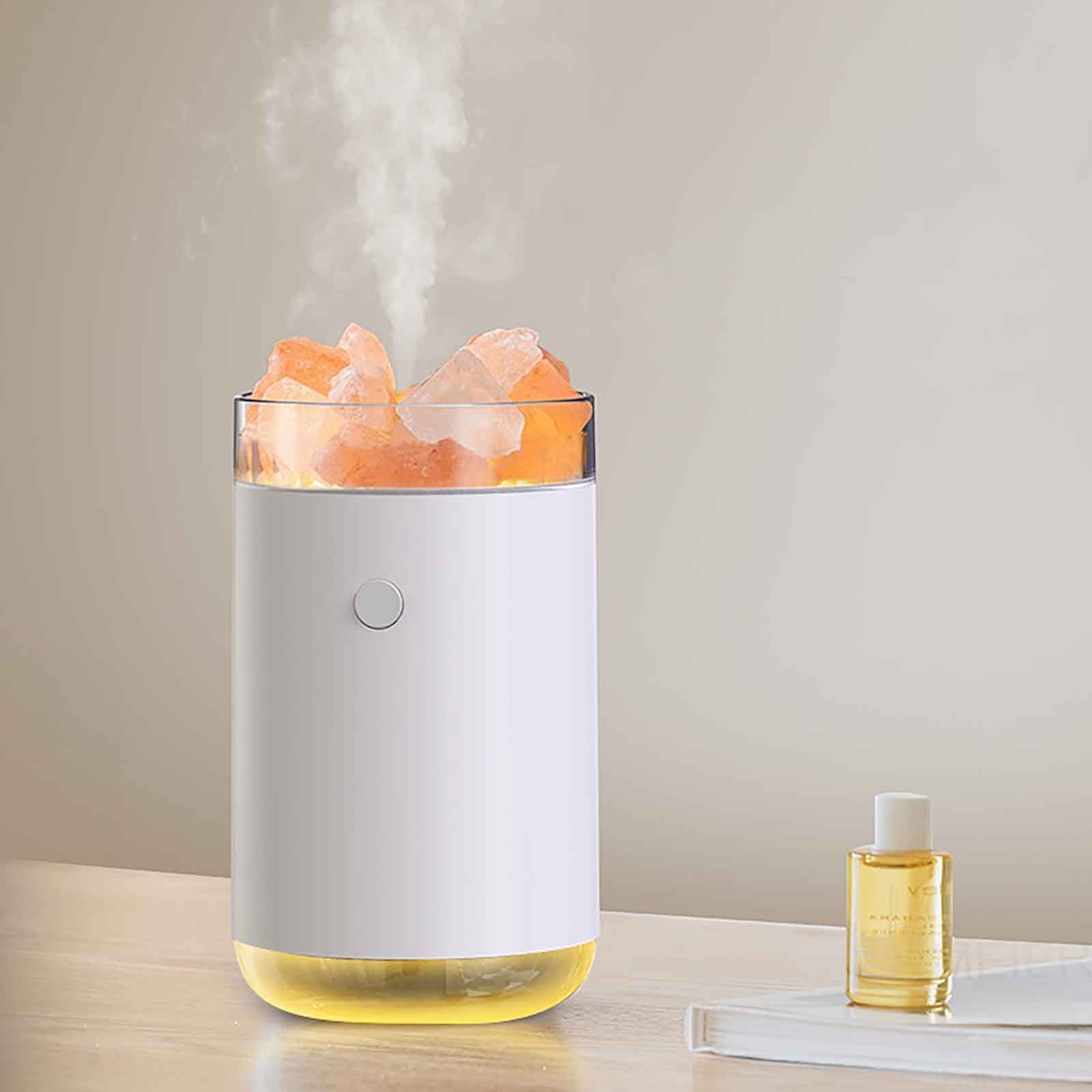 HDWUEN Bottle Humidifiers for Bedroom Gemstone Cool Air for Dorm Home ...