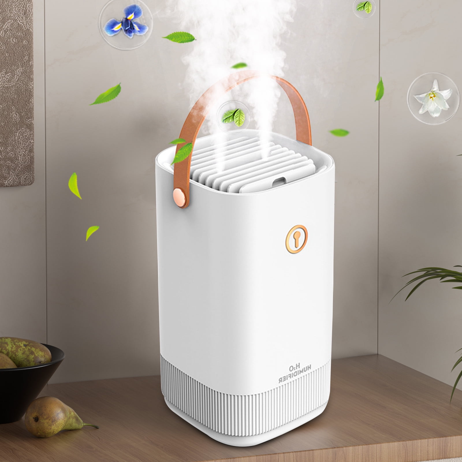 HDWUEN Cold Air Humidifiers for Bedroom Silent Humidifiers for Dry Nose ...