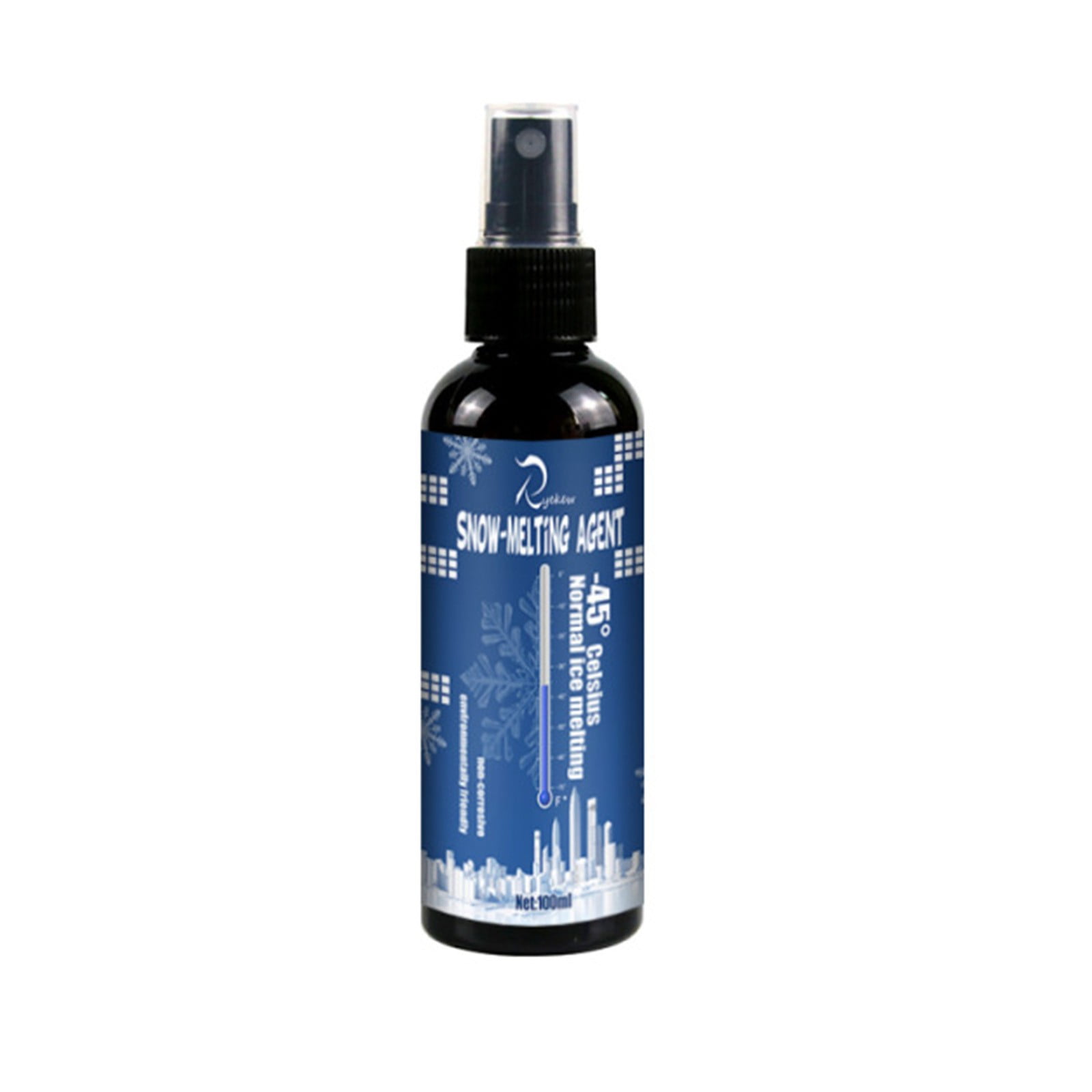 HDWUEN De-Icer Spray for Windshield,Fast-Acting Snow Ice Melting Liquid ...