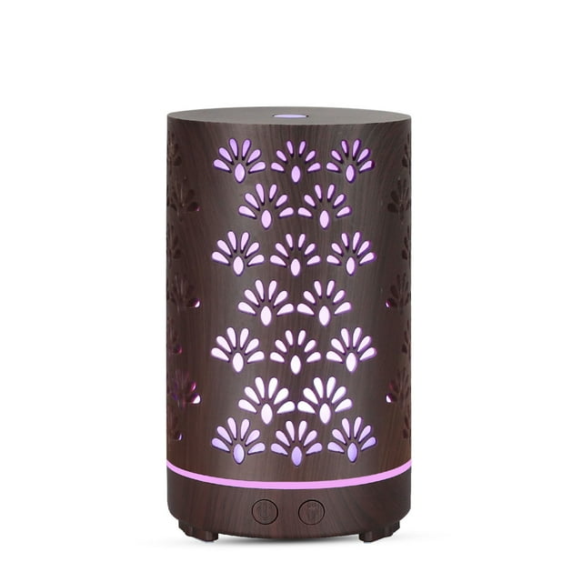 HDWUEN Essential Oils Diffuser with Remote,200ML Color Changing Cool ...