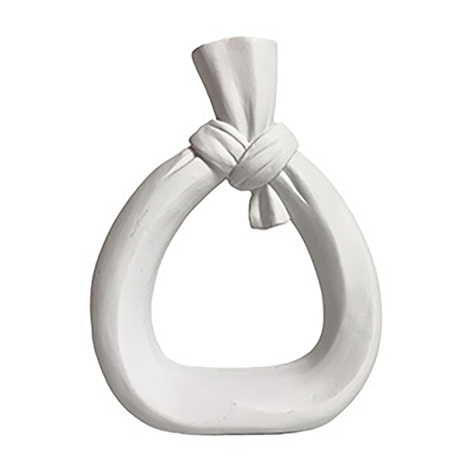 HDWUEN Indoor Flower Pot,Knot Shape Desktop Planter,Resin Flower ...