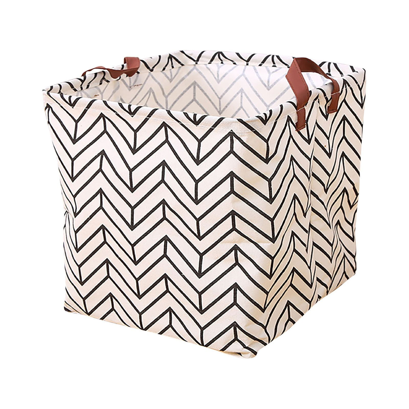 HDWUEN Large Laundry Basket With Handles Collapsible Dirty Clothes ...