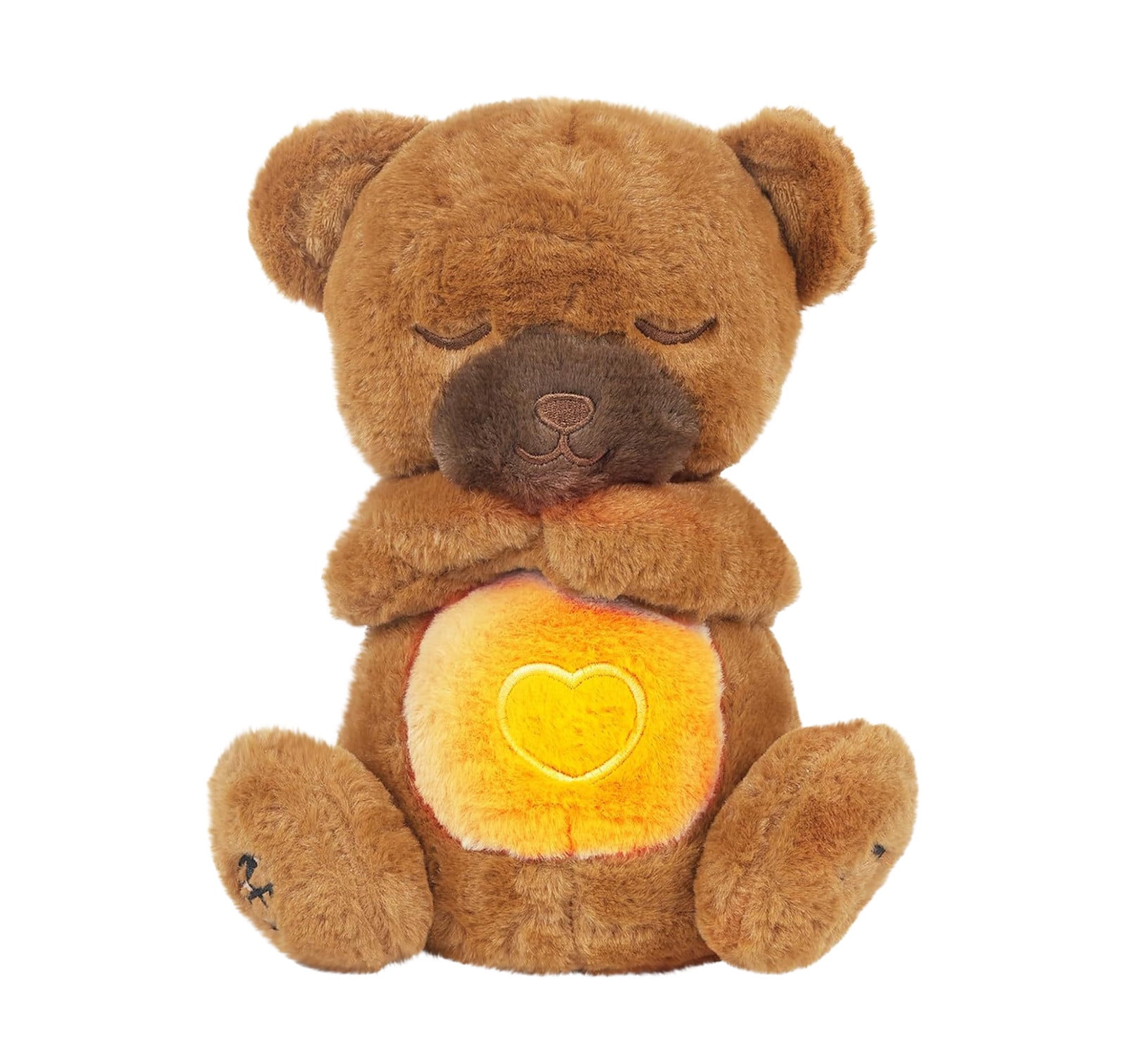 HDWUEN Playful Bear Calming Toy Companion with Glowing Belly and ...