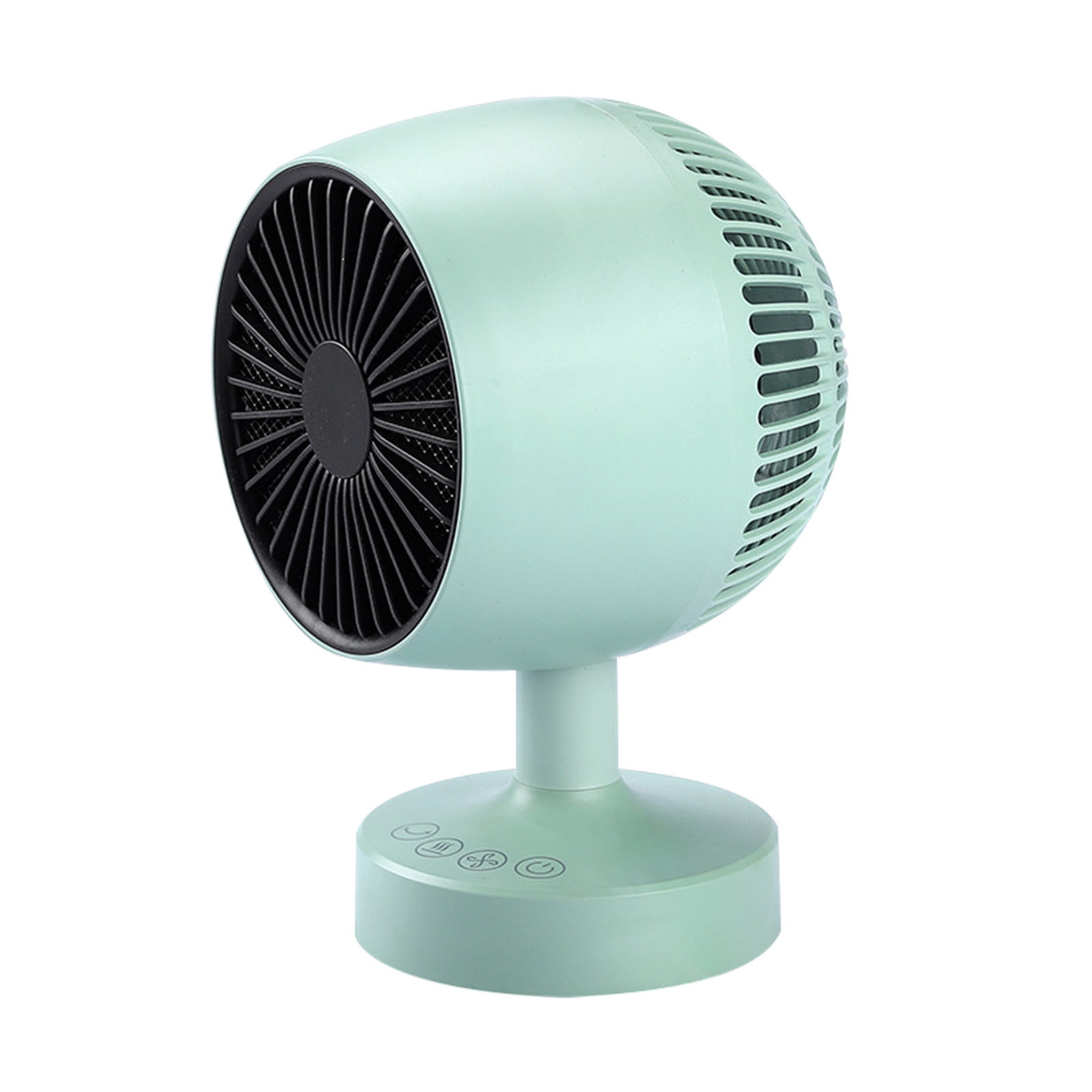 HDWUEN Small Swivel Quiet Heater And Fan Combo Auto Oscillating ...