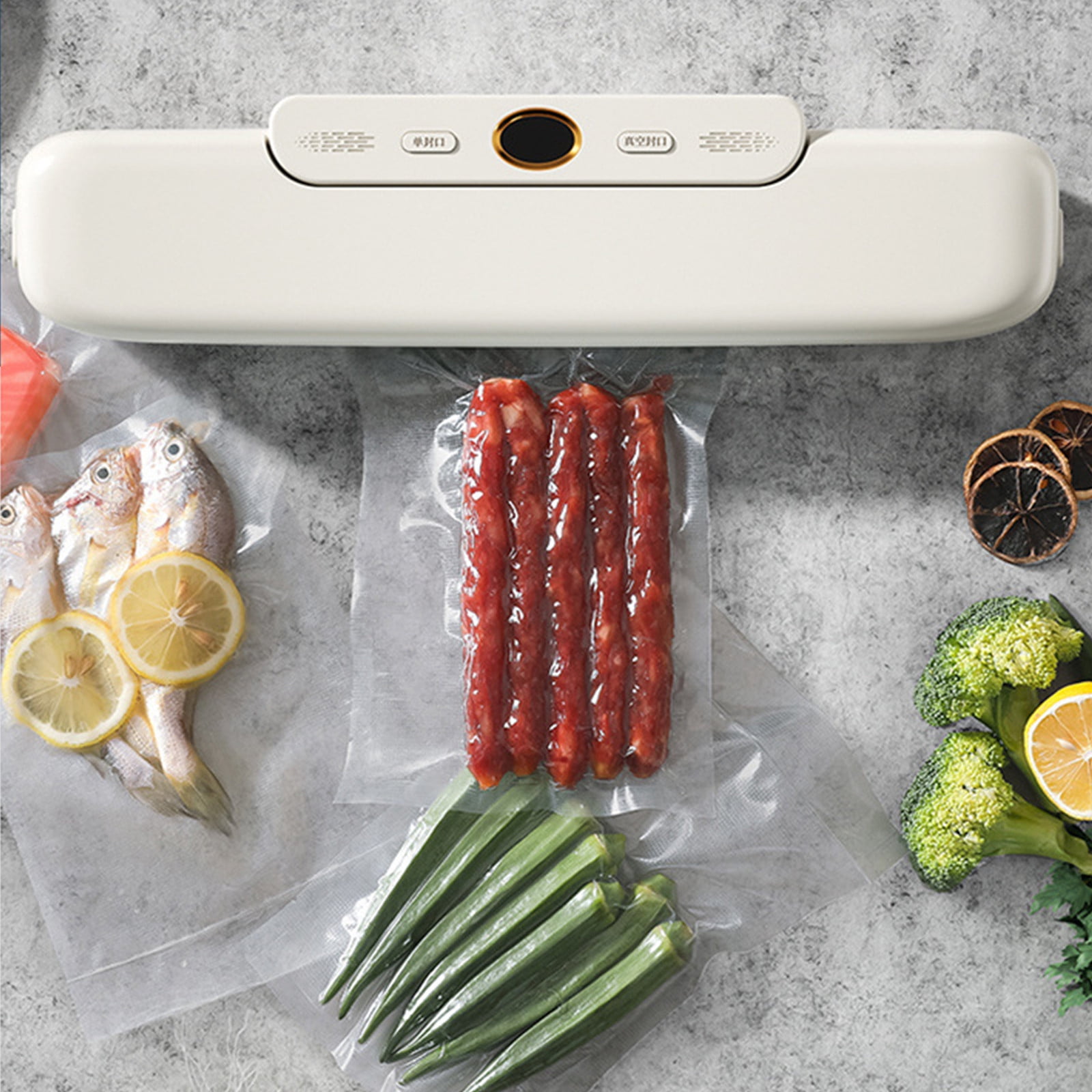 HDWUEN Vacuum Sealer Machine, 60Kpa Multi-Functional Automatic Food ...