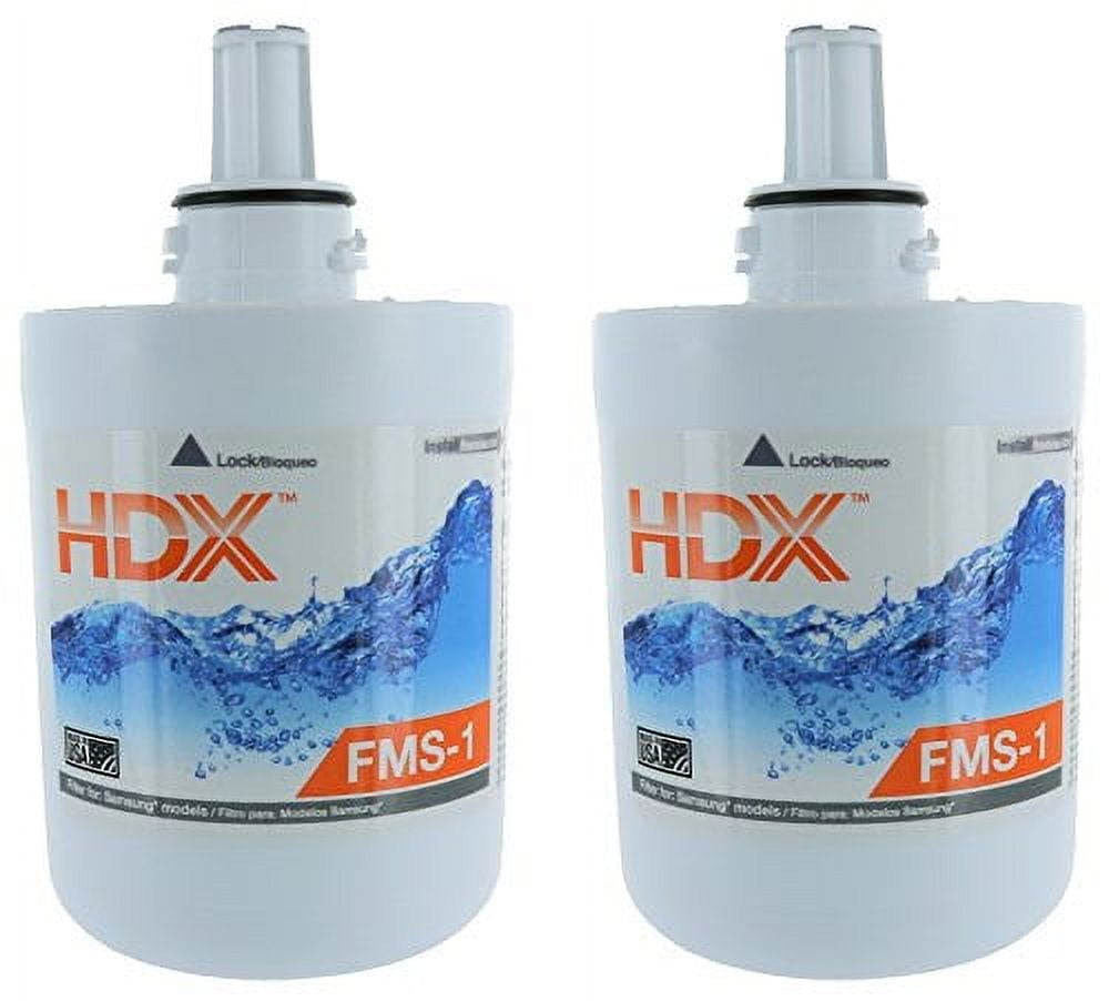 HDX FMS-1 Replacement Water Filter/Purifier for Samsung Refrigerators ...