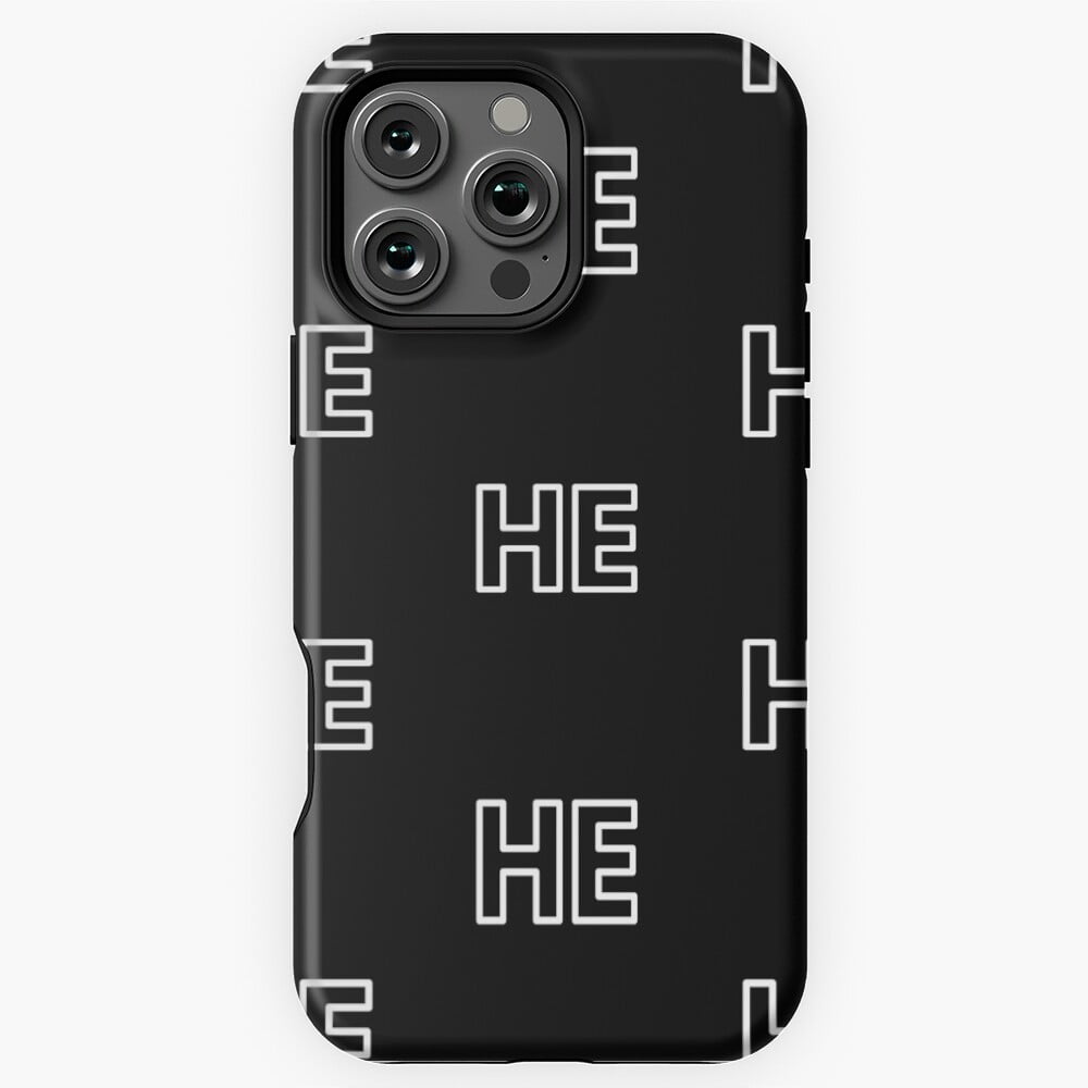 HE Halloween Couple Costume Phone Case for iPhone 16 15 14 13 12 11 Pro ...