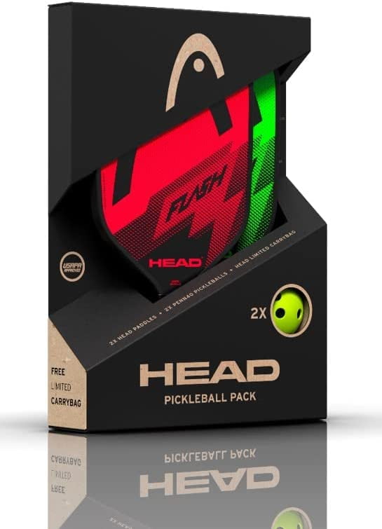 USA STARTER Head Flash Pro Pickleball Set ‚Äì 2 Honeycomb Core Paddles ...