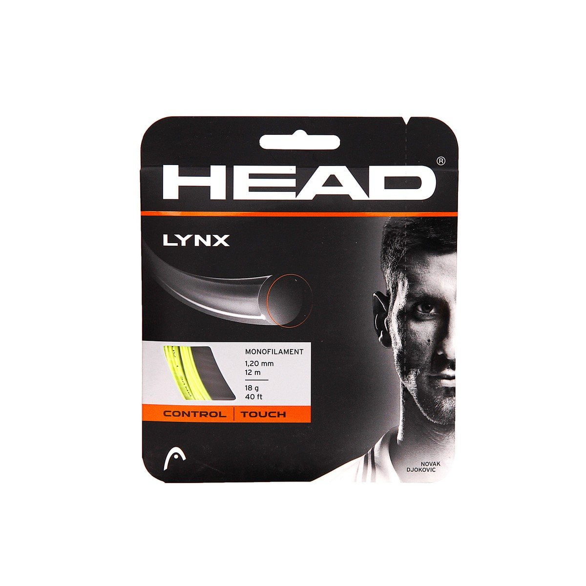 HEAD Lynx Tennis String Set (Yellow, 18 Gauge) - Walmart.com