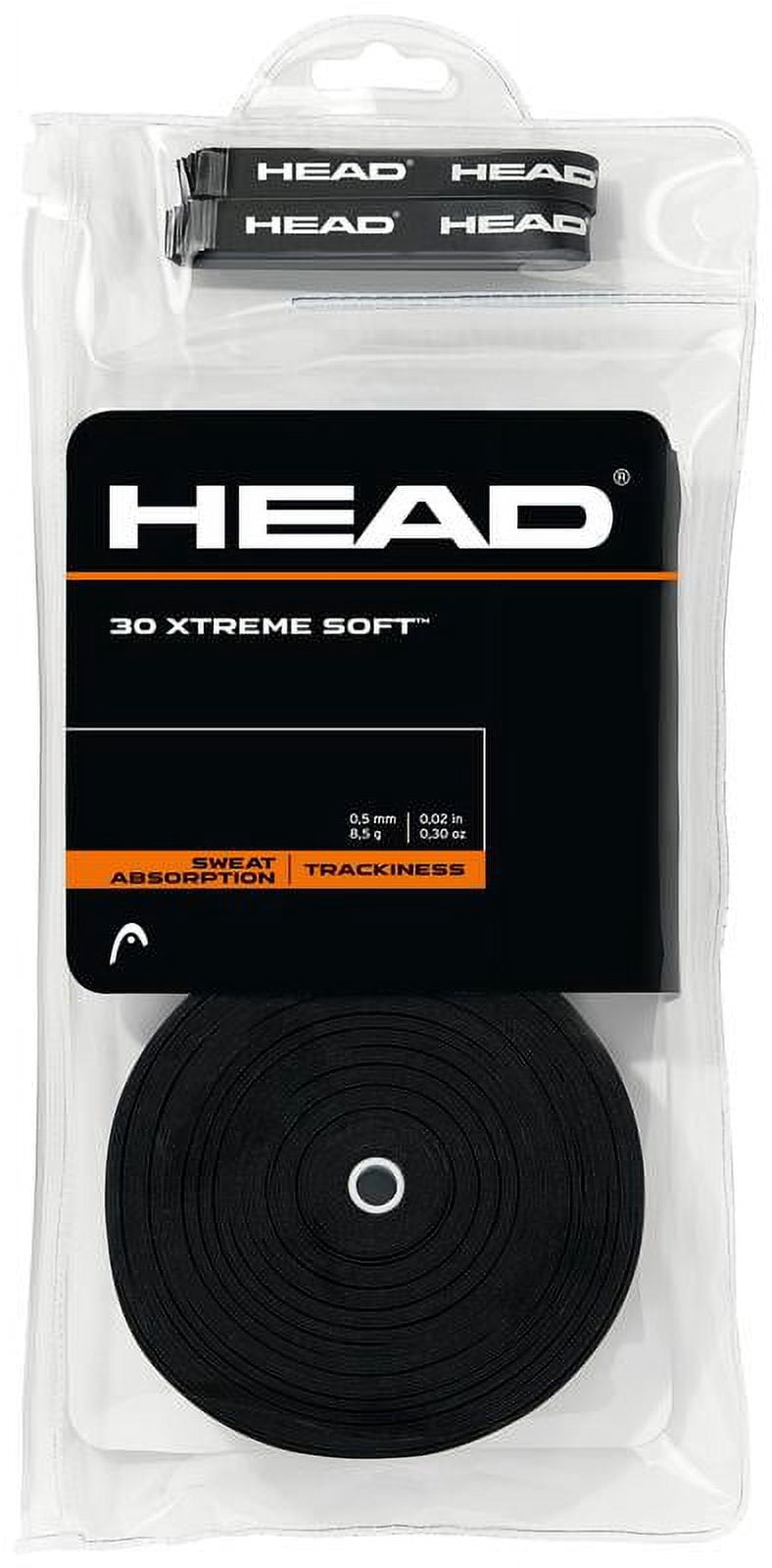 HEAD XtremeSoft Tennis over grip 30 Pack Black - Walmart.com