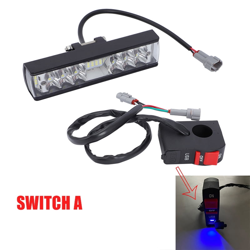 HEADLIGHT SWITCH Kit Plug And Play White For Sur ron Surron LBX Segway ...