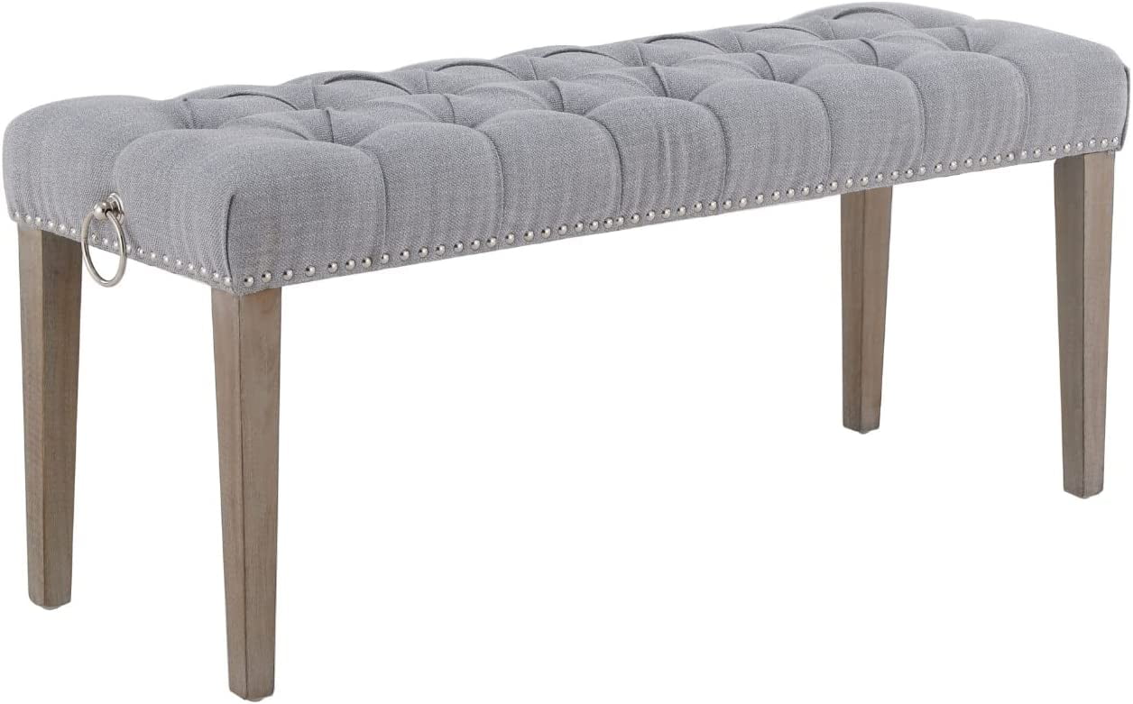 HEAH-YO Modern Dining Set of 1, 43 Inches Bedroom with Wood Legs ...