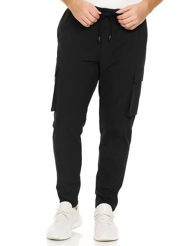 HEAL+WEAR Men's Clinical Multi-Pocket Jogger Scrub Pants – 4-Way ...