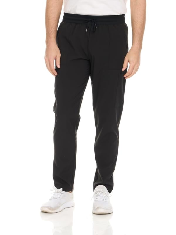 HEAL+WEAR Men's Clinical Scrub Pants with Drawstring Waist & Multiple ...