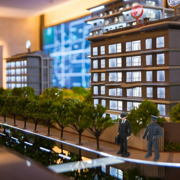 Toy Construction Worker Figures