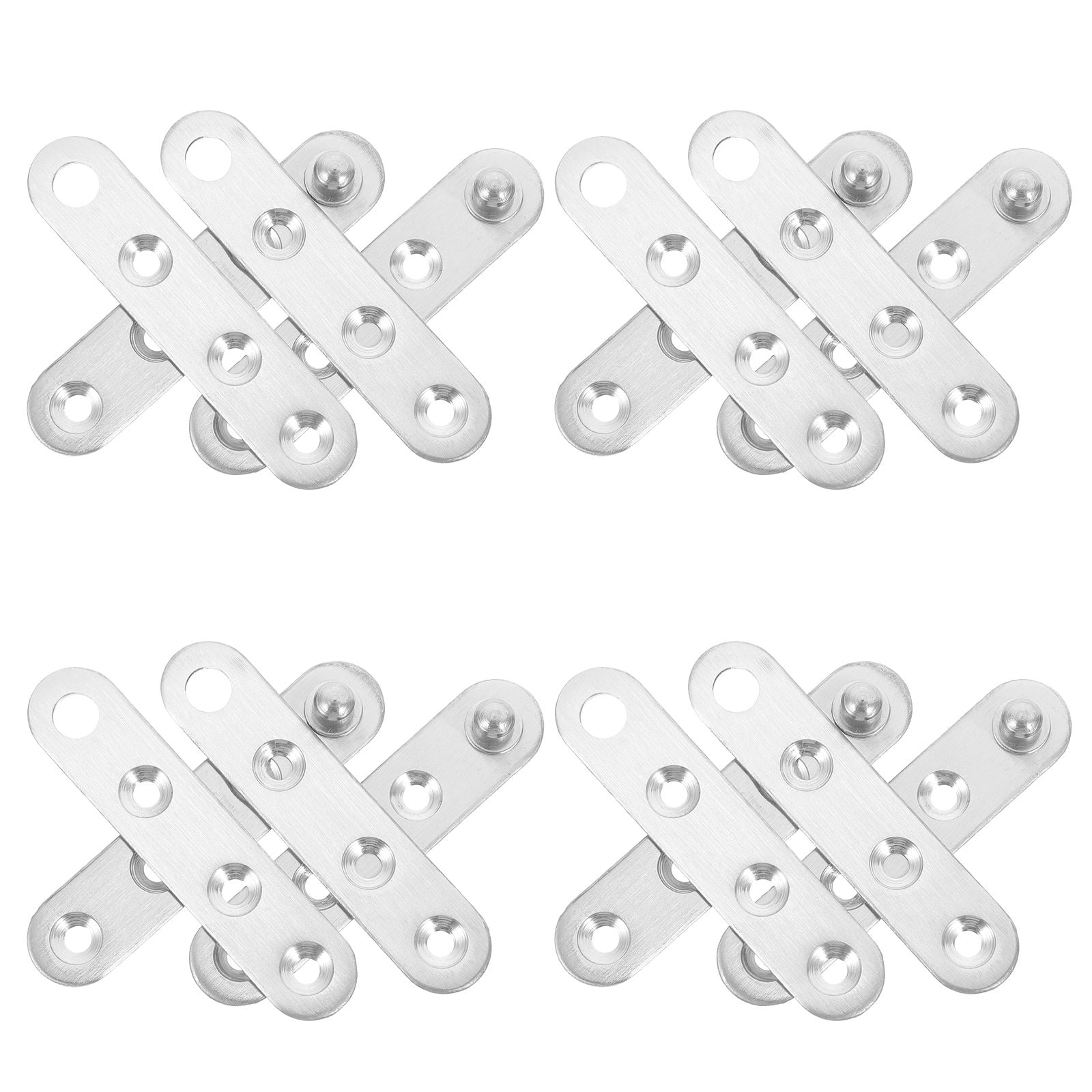 HEALEEP 10 Pcs Rotate Hidden Hinge Hinges for Cabinet Doors Conceal ...