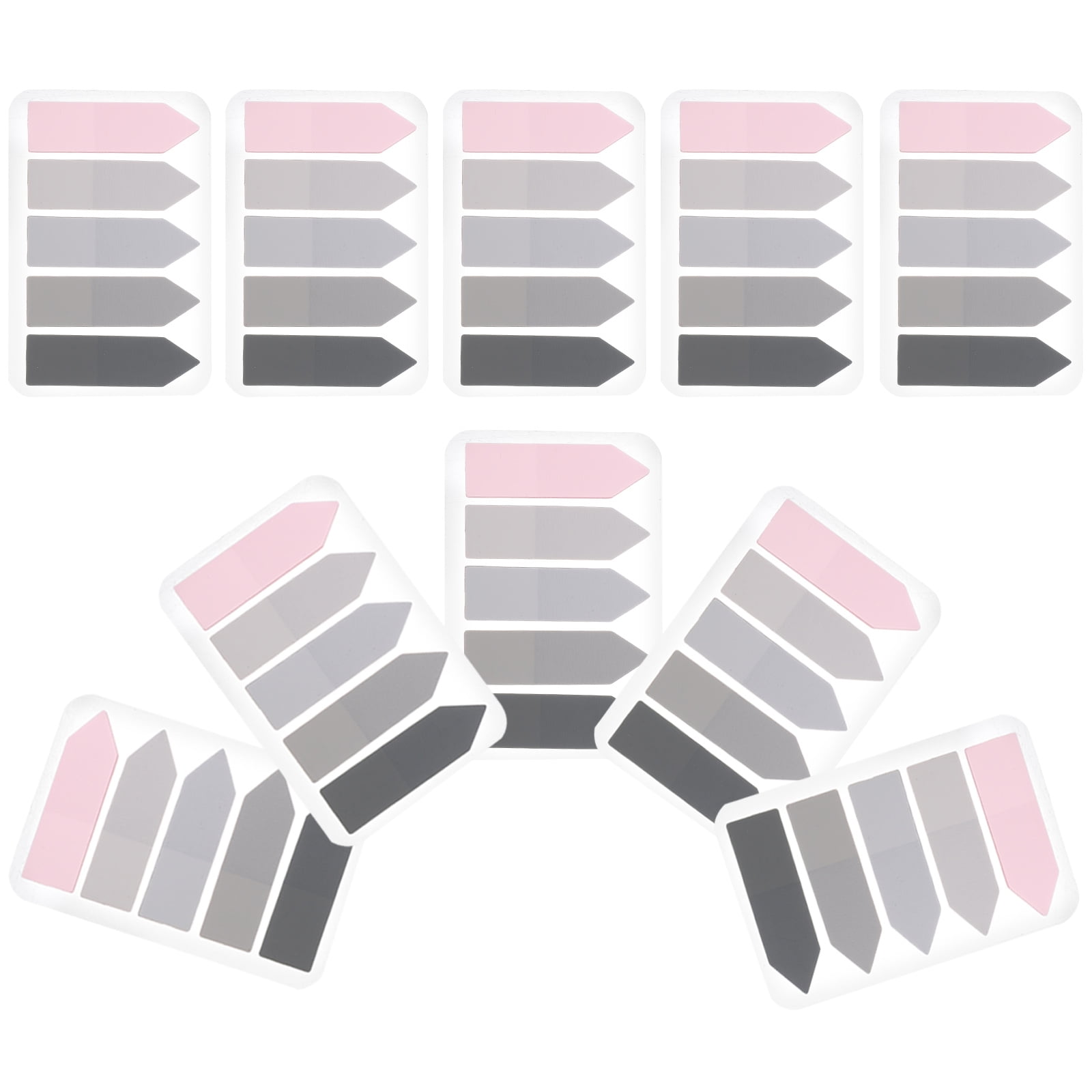 HEALEEP 10 Sets Adhesive Sticky Index Tabs Arrow Label Student 4.20X1 ...