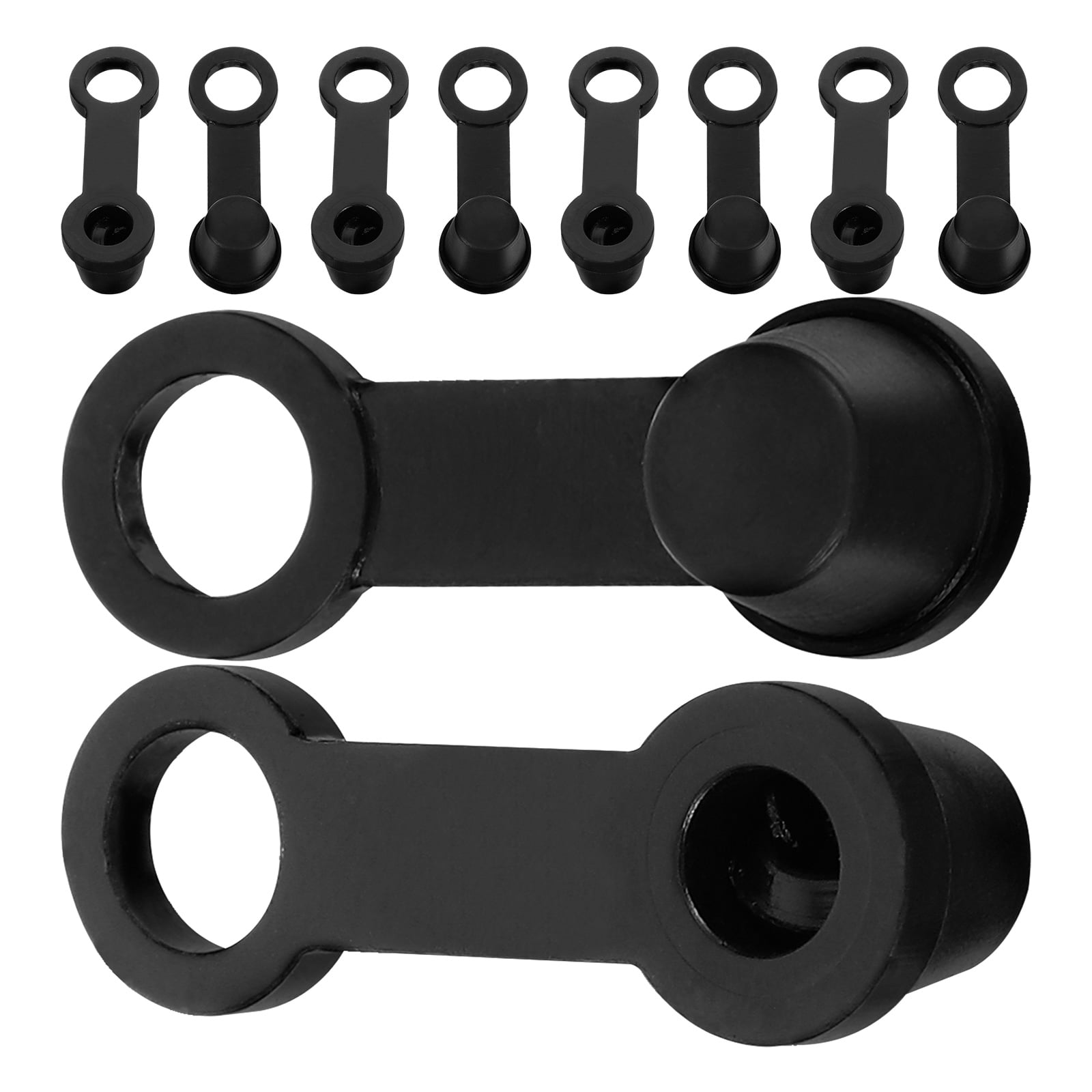 HEALEEP 10Pcs Black Rubber Brake Bleeder Cap for Screw Adapter ...