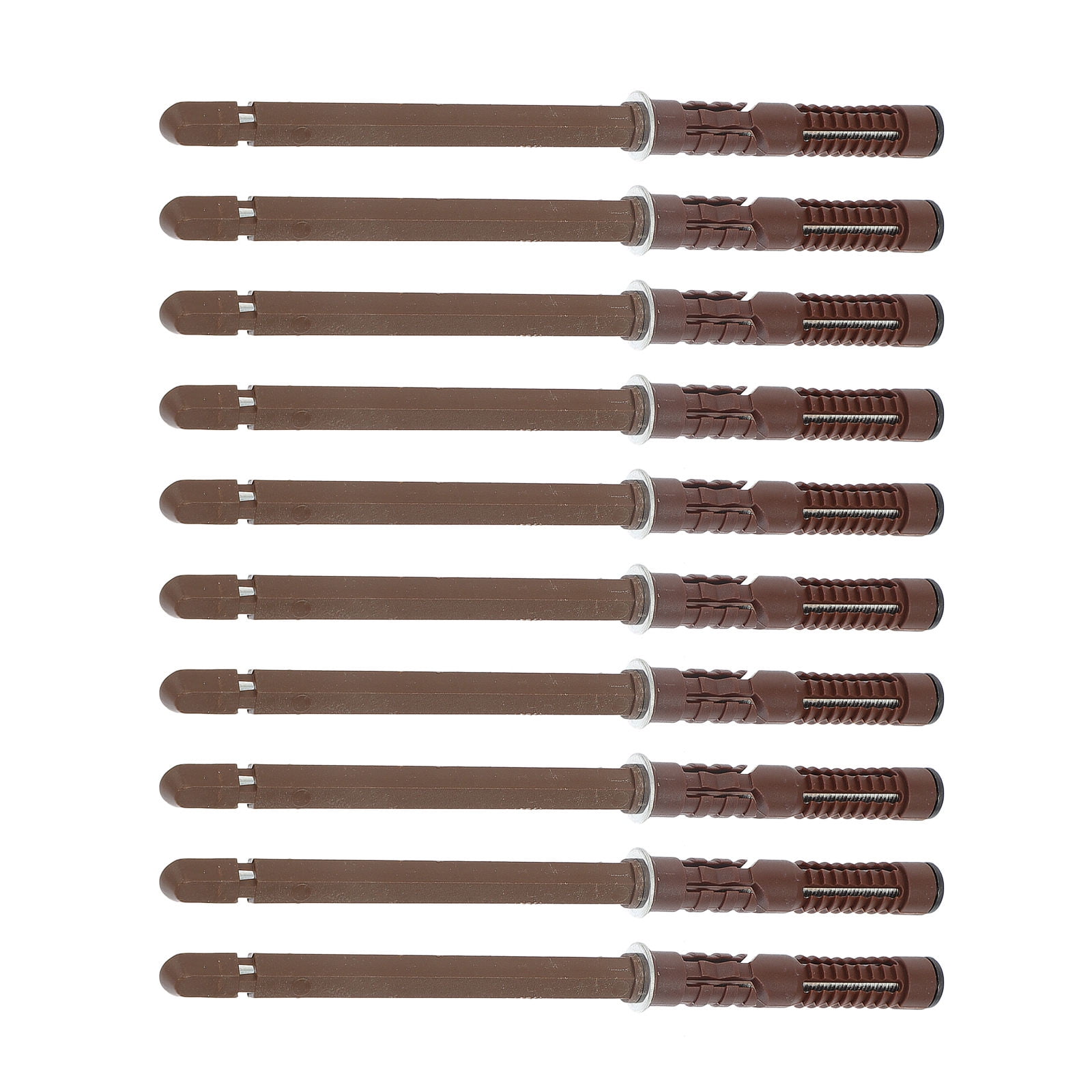 HEALEEP 10Pcs Floating Shelf Mounts with Plastic Material for Wall ...